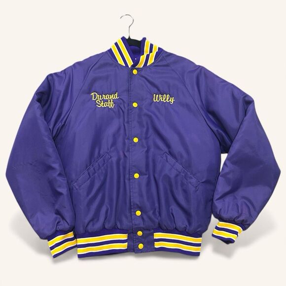 Butwin | Jackets & Coats | Vintage Butwin Varsity Jacket M Purple ...